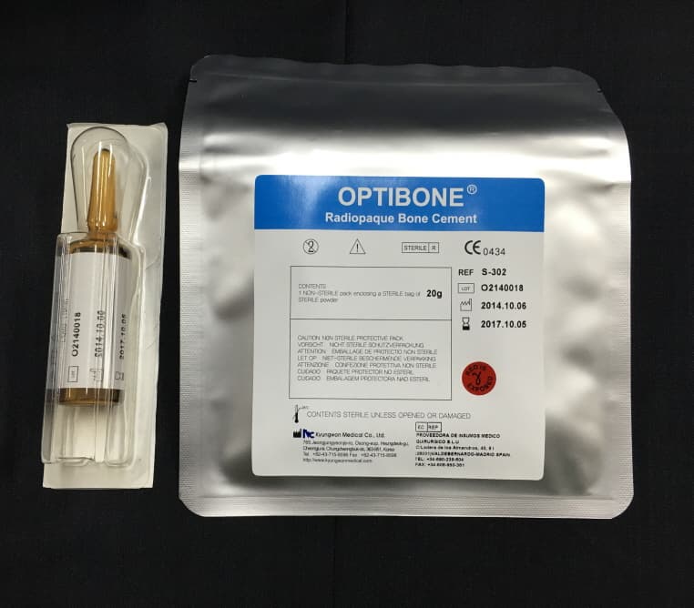 Radiopaque Bone Cement for Vertebroplasty and Kyphoplasty | tradekorea