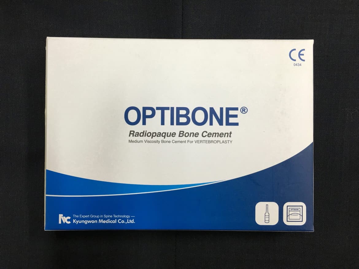 Radiopaque Bone Cement for Vertebroplasty and Kyphoplasty | tradekorea