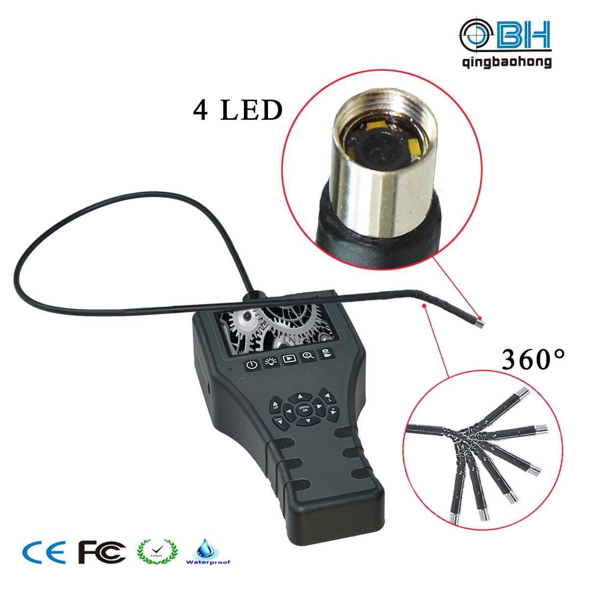 4 ways articulated videoscope | tradekorea