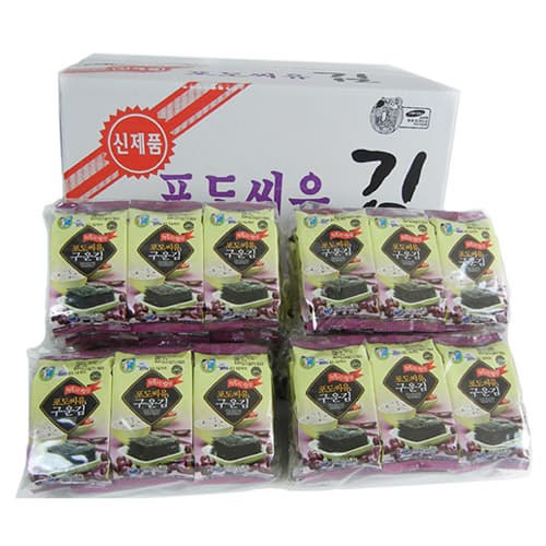 Roasted Laver by Grape Seed Oil | tradekorea
