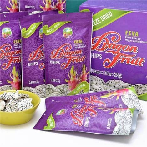A NEW PRODUCT FROM VIETNAM Freeze Dried Dragon Fruit Chips | tradekorea