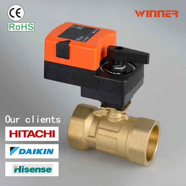 4-20ma 2-way DN50 proportional electric flow control valve | tradekorea
